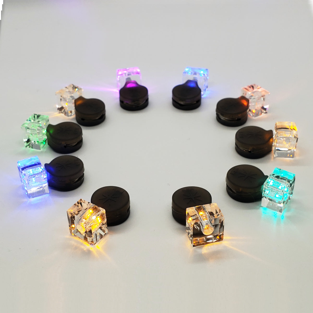 KEK Glass Cube Diffusers (10-Pack)– Throwlights